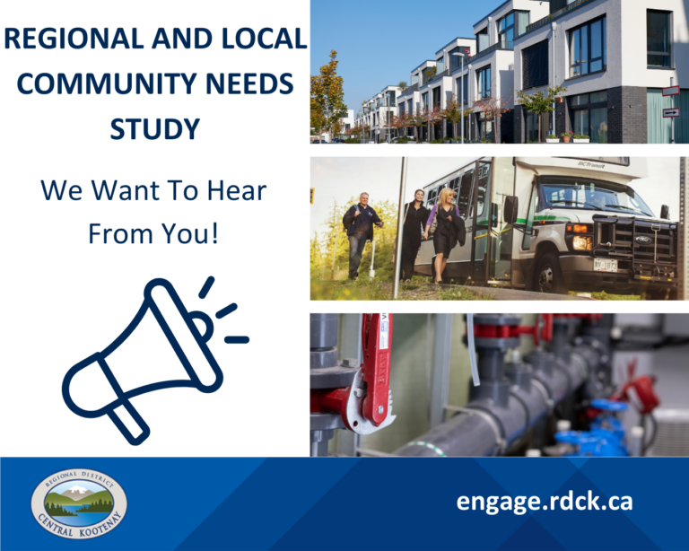 Regional and Local Community Needs Project - Village of Salmo